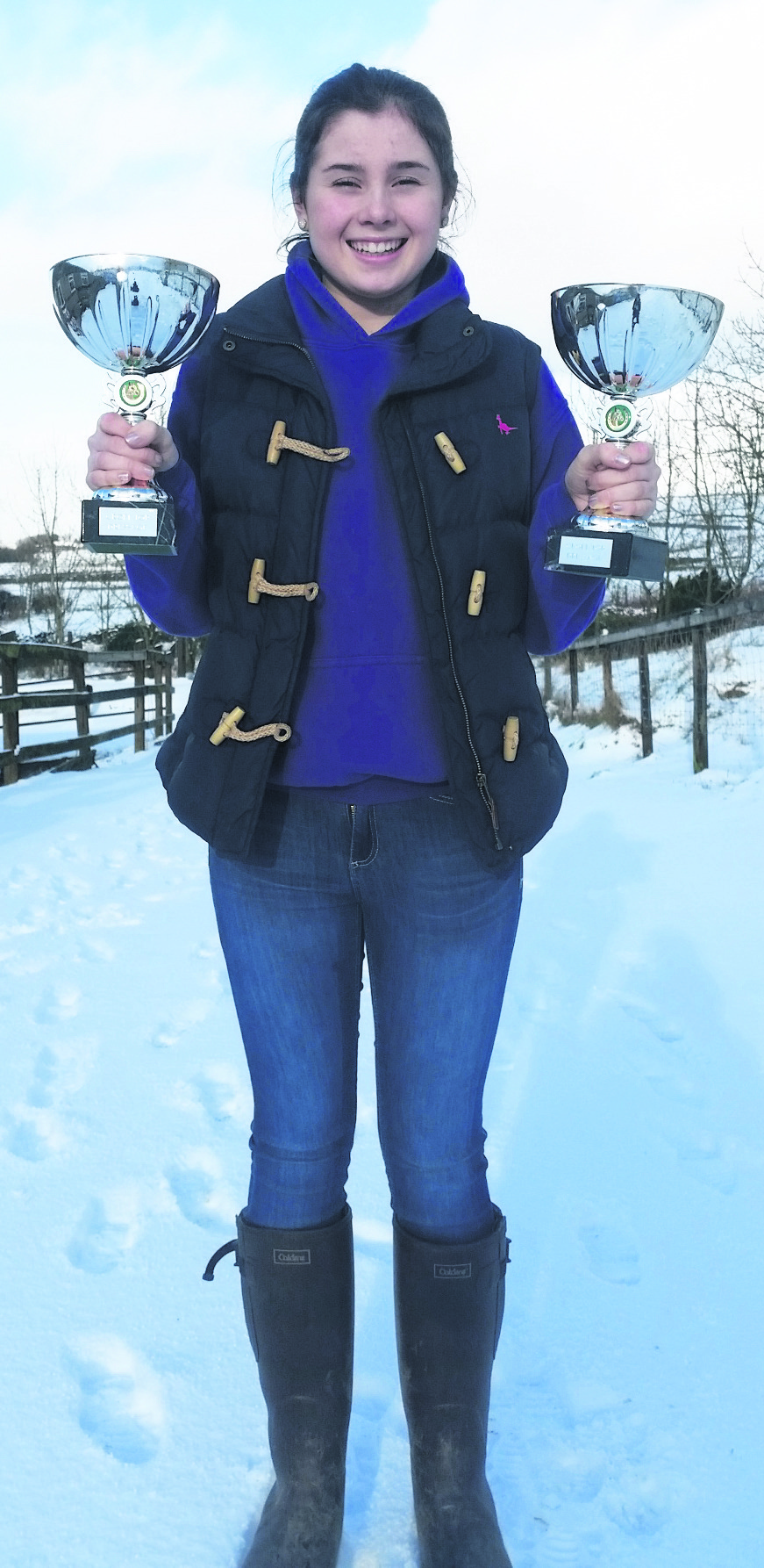 Freya stars for England before striking gold - Saddleworth Independent