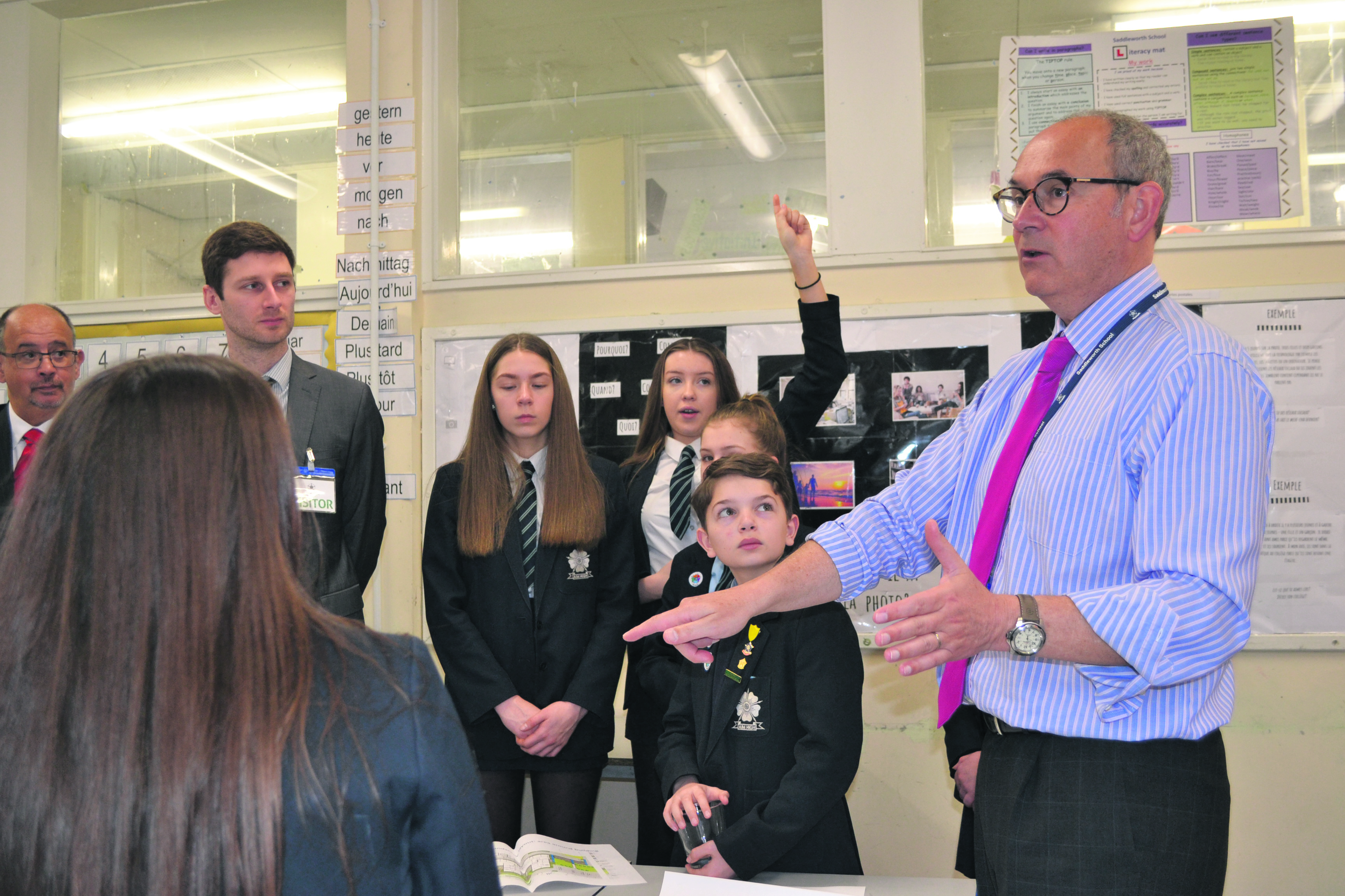 Students celebrate as green light is given for new school in Diggle ...