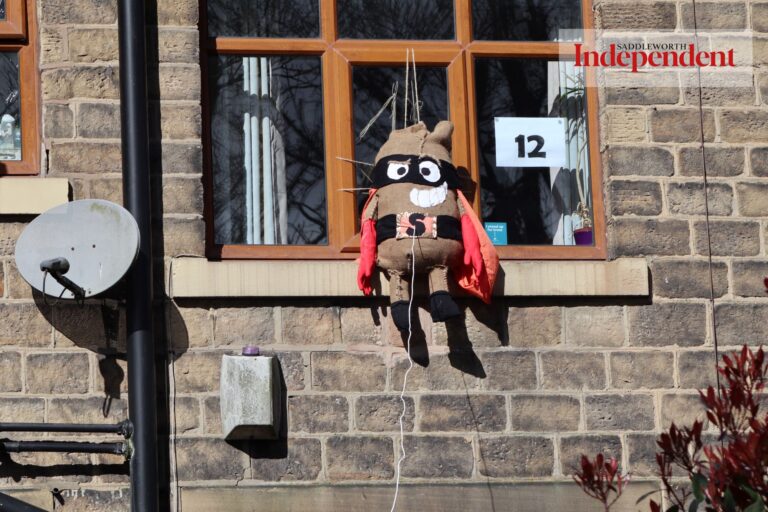 TV stars descend on Diggle for its Scarecrow Trail - Saddleworth ...