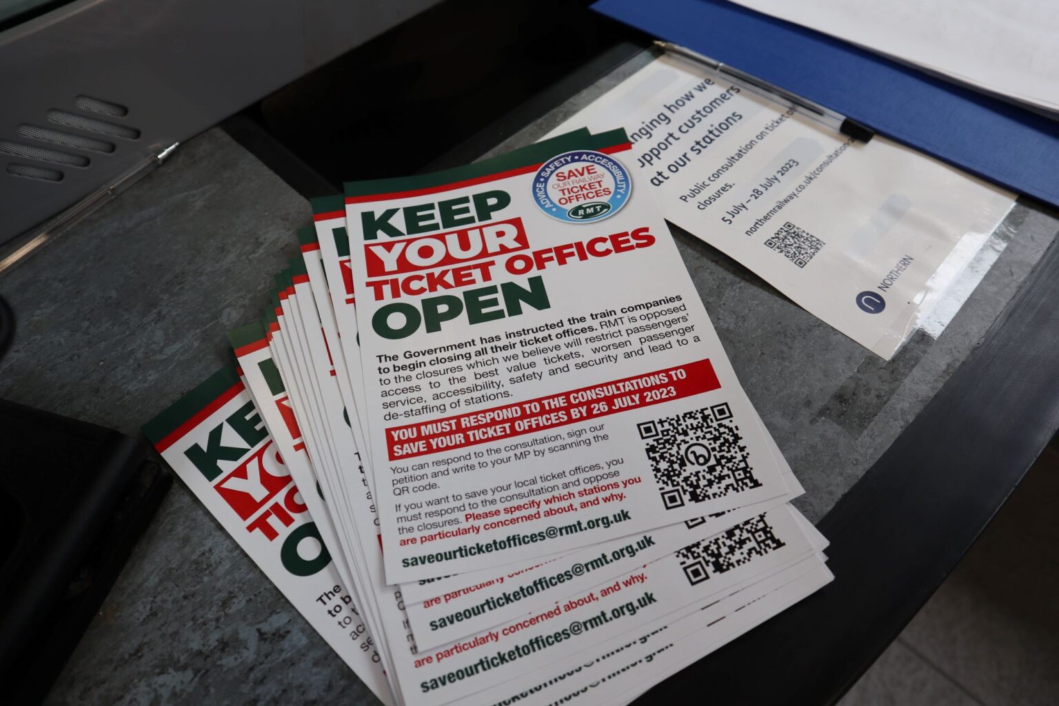Saddleworth train ticket office closure ‘exclusionary’, says MP ...