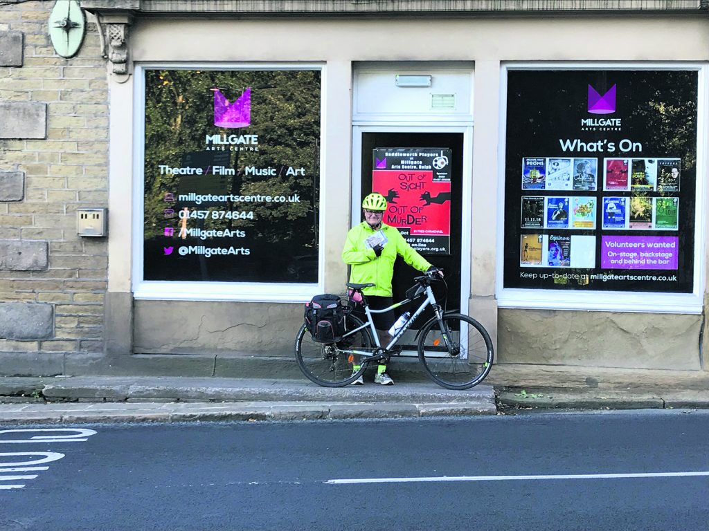 Easy rider John puts in the Bard miles for Millgate appeal fund ...