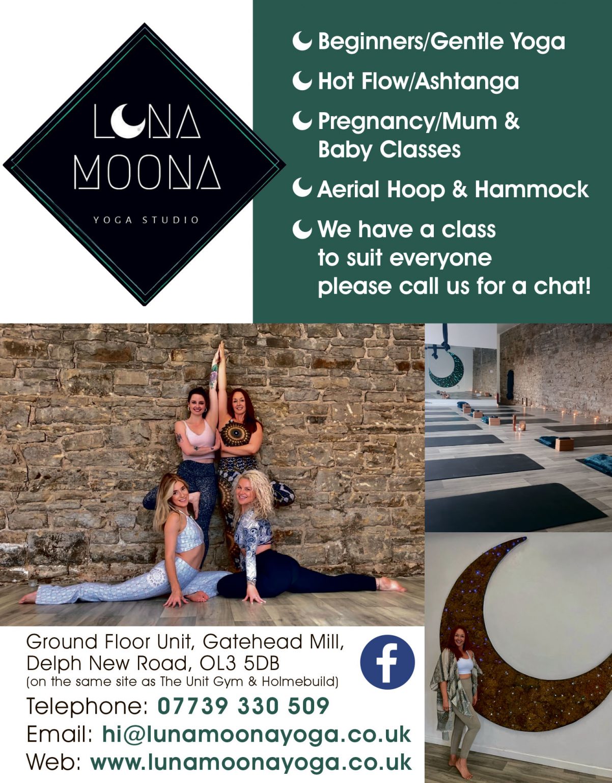 Help your health rise to new heights at Luna Moona - Saddleworth ...