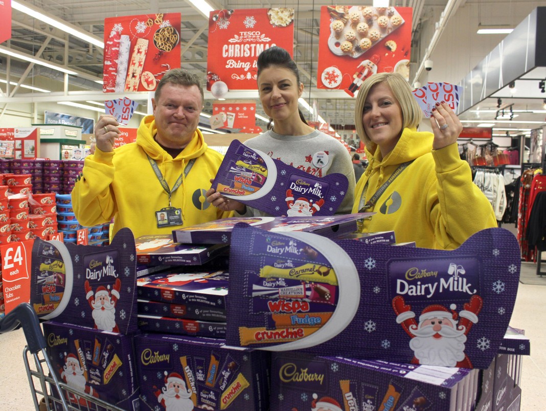 Tesco stores in Oldham spread Christmas cheer with donation to Mahdlo ...
