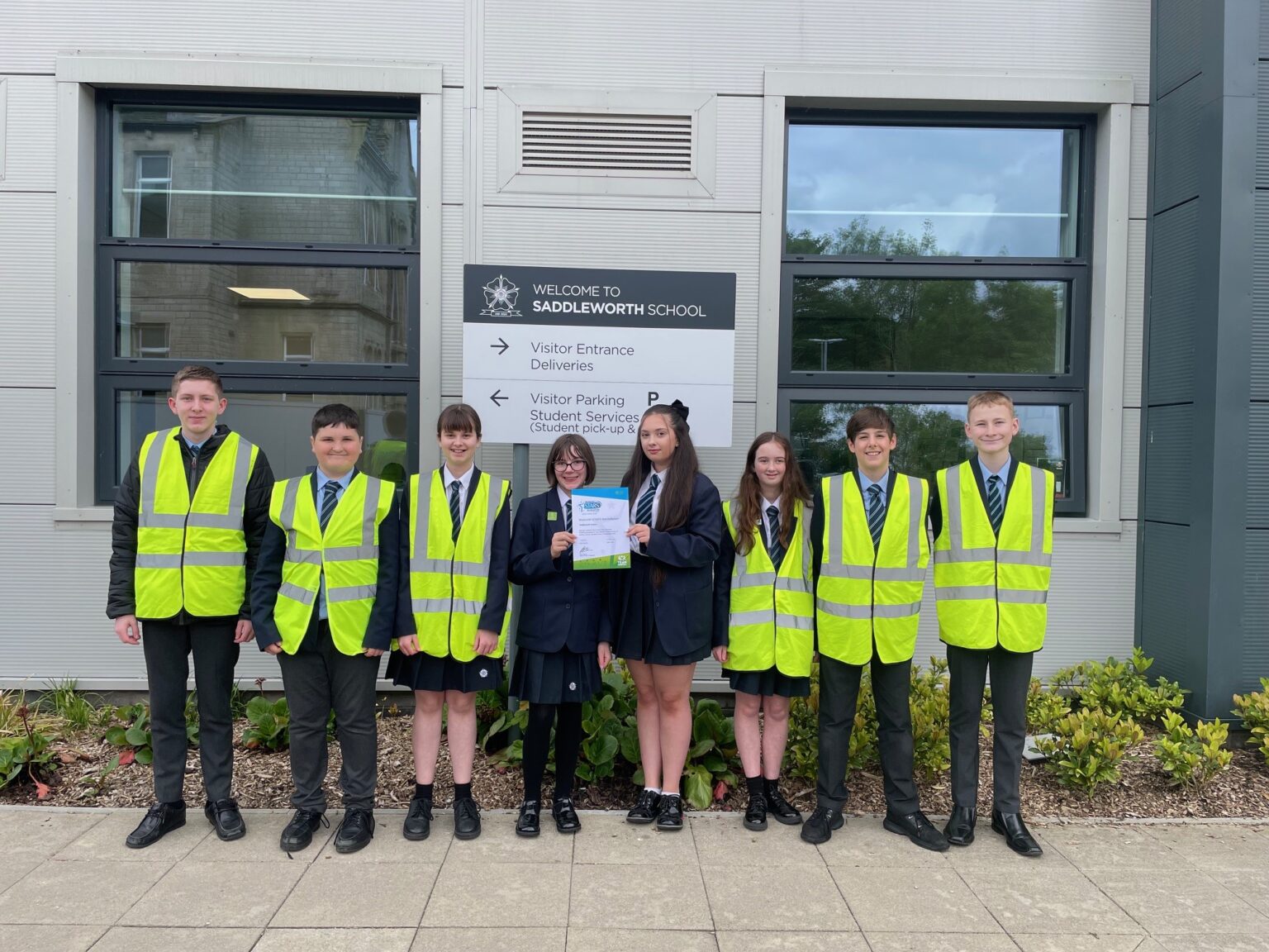 Saddleworth School recognised for increase in active travel ...