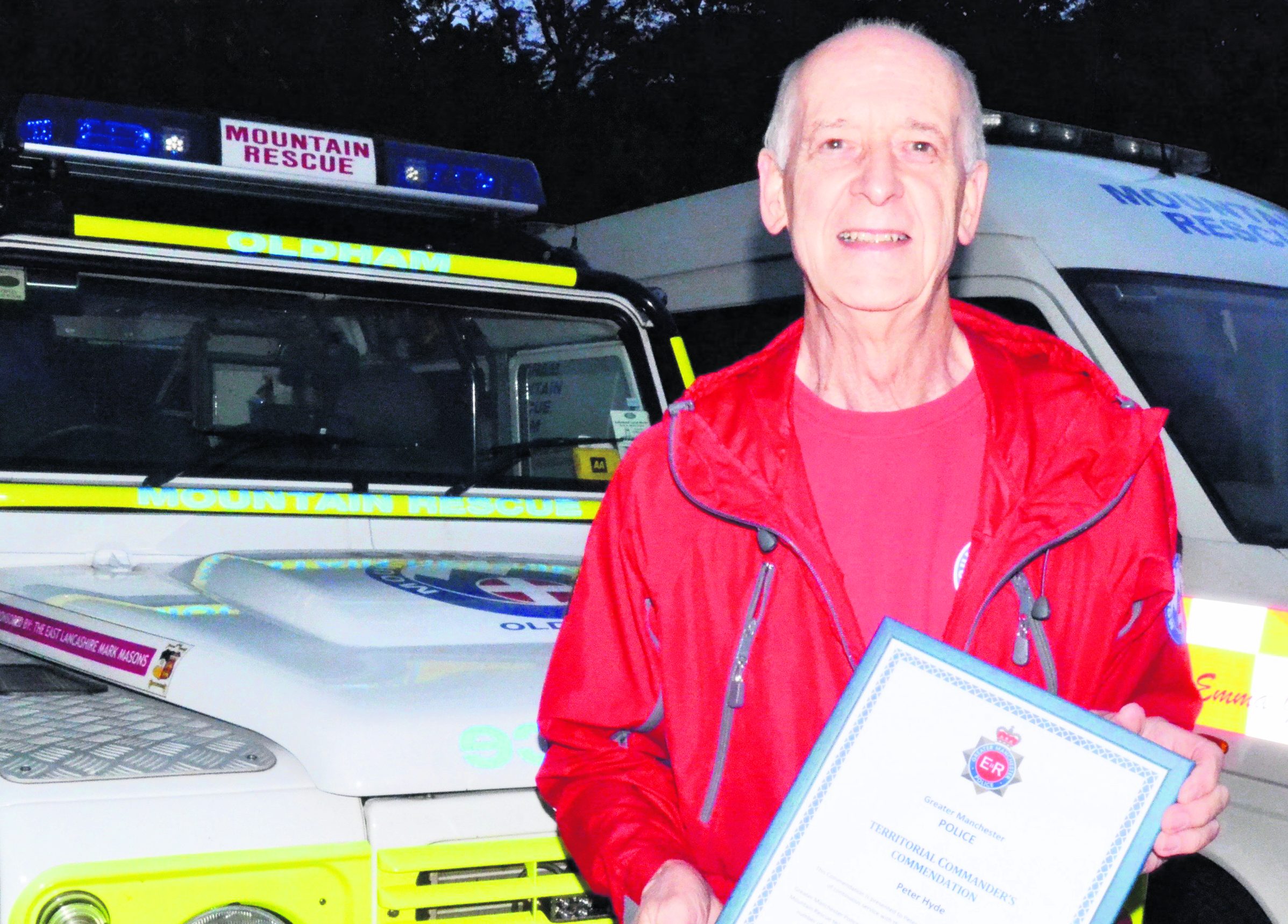 Hyde and seek - Rescue Team stalwart’s long service honour ...