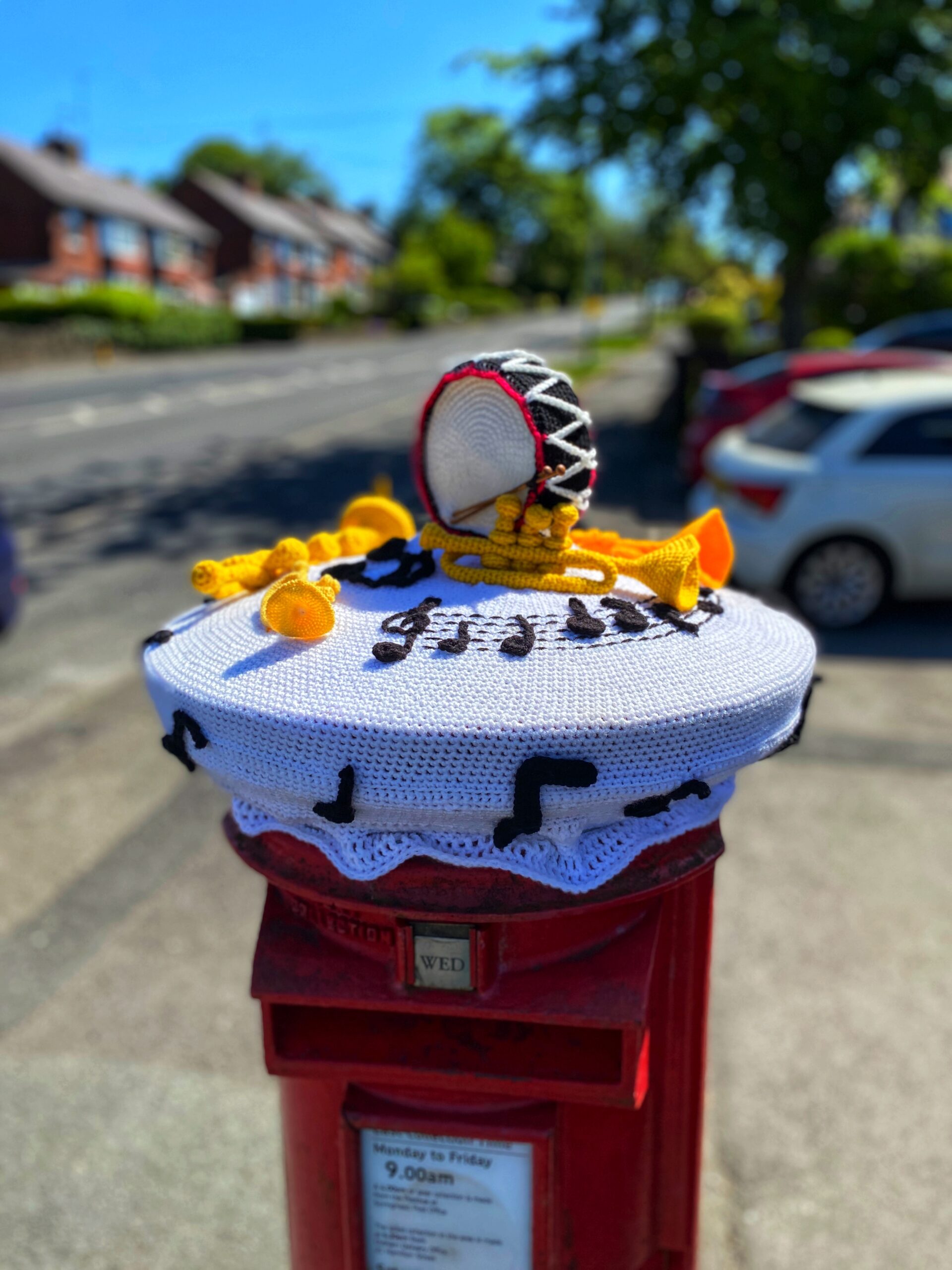 'Shhh I'm Counting' group unveils Postbox Topper celebrating Whit ...