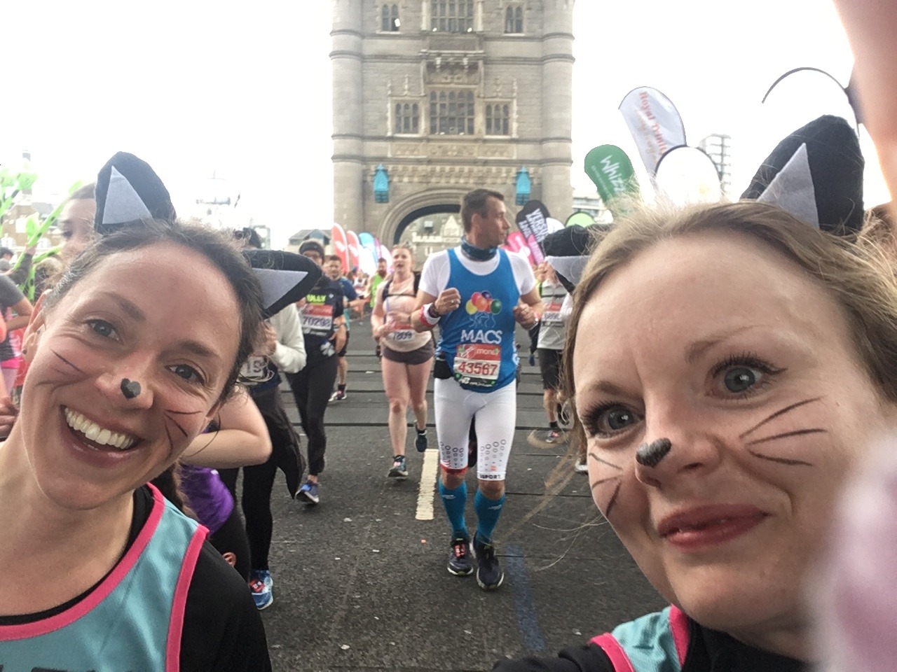 Katie is feline fine after record-breaking London Marathon run ...
